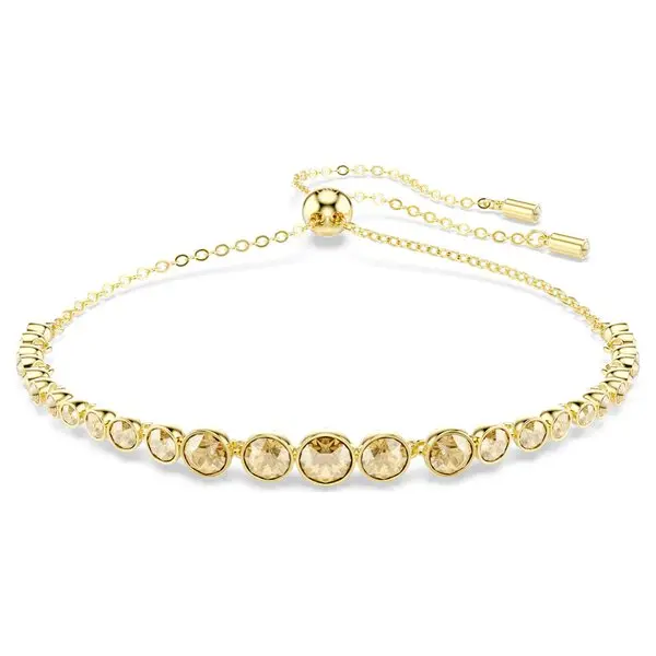 SWAROVSKI Imber Emily Tennis Bracelet - Gold Tone
