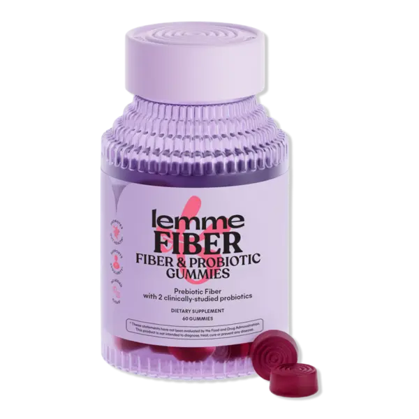 LEMME Fiber: Fiber & Probiotic Gummies - One-color