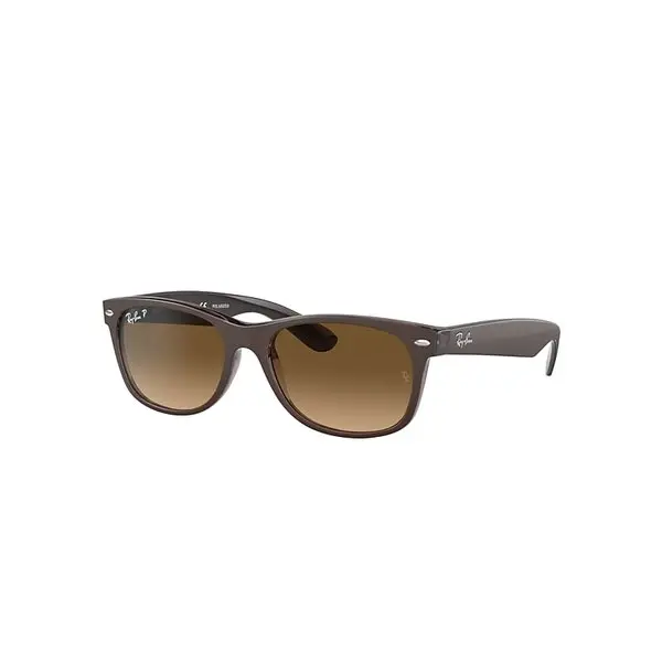 Ray-ban Wayfarer Sunglasses - Brown On Transparent Brown