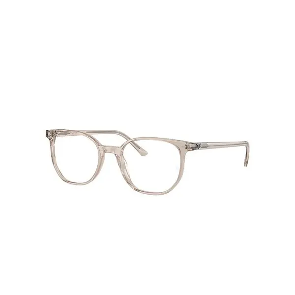 Ray-ban Elliot Optics Eyeglasses Frame - Transparent Light Brown