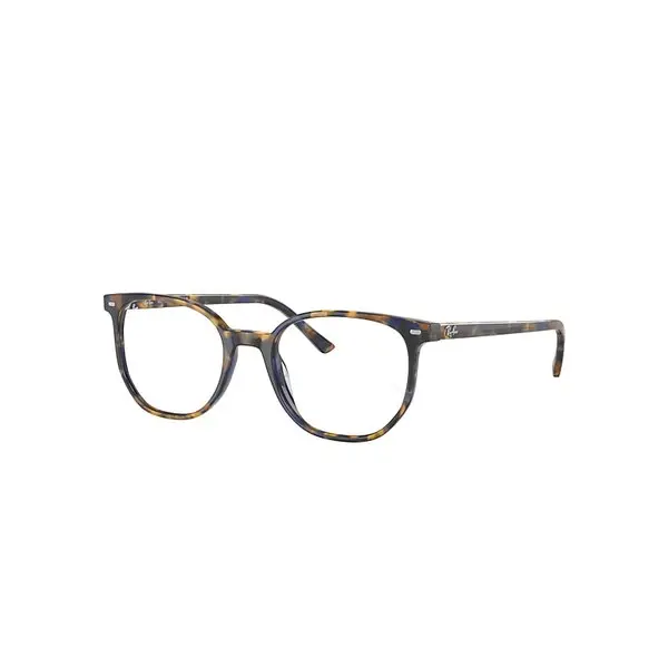 Ray-ban Elliot Optics Eyeglasses Frame - Yellow & Blue Havana