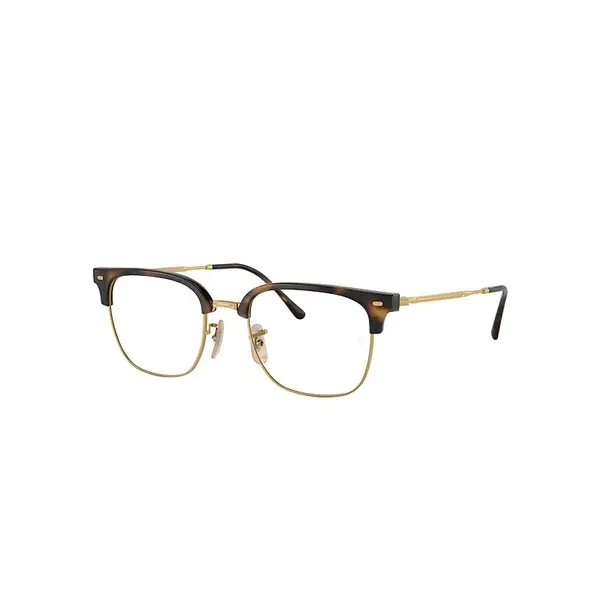 Ray-ban Clubmaster Optics Eyeglasses Frame - Gold