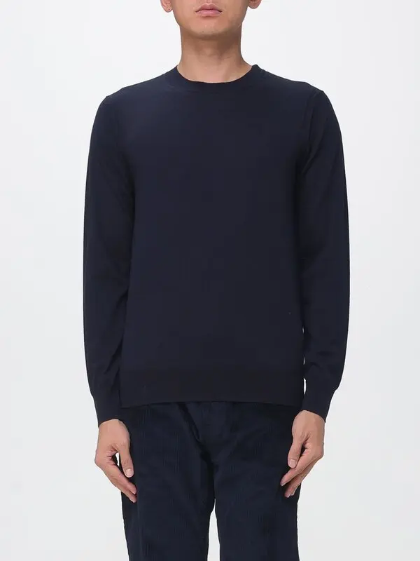 PAOLO PECORA Crew Neck Sweater - Blue