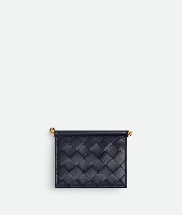 BOTTEGA  VENETA Solstice Business Card Case - Nocturnal