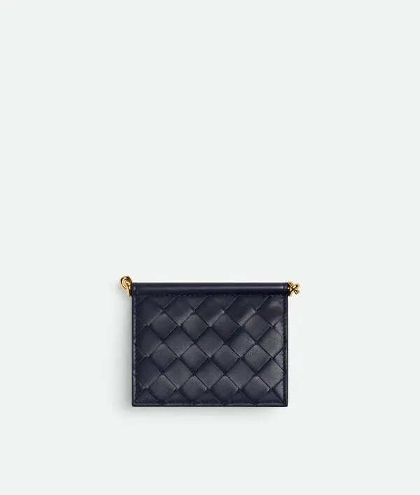 Bottega Veneta Solstice Business Card Case - Nocturnal