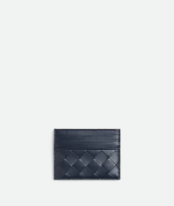 BOTTEGA  VENETA Intrecciato Credit Card Case - Sterling/space