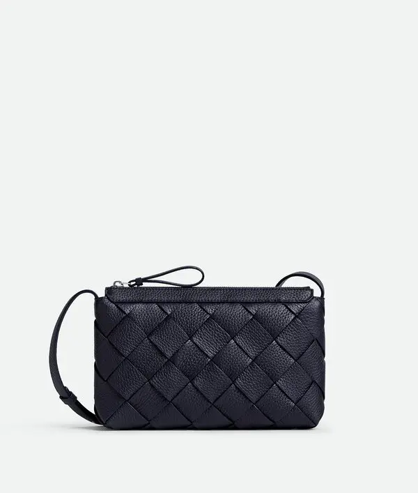 BOTTEGA  VENETA Diago Zipped Messenger - Nocturnal