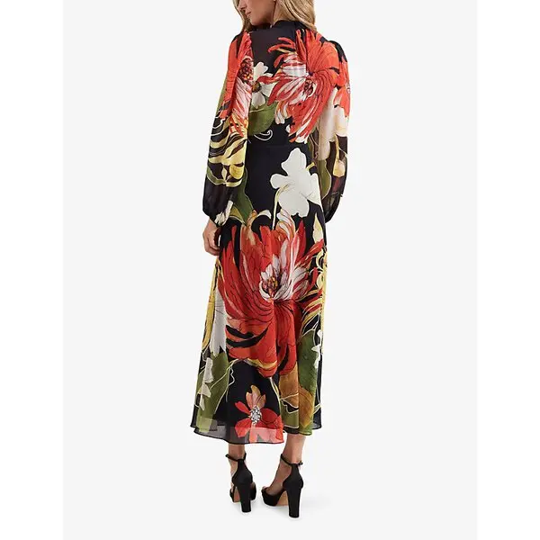 PHASE EIGHT Floral Woven Maxi Dress