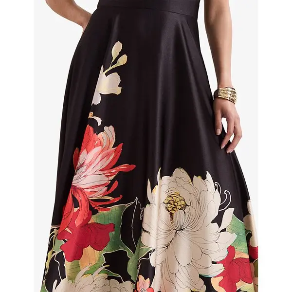 PHASE EIGHT Printed Woven Midi Dress