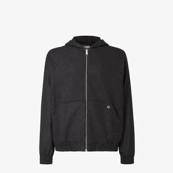 Fendi Cashmere Hooded Sweatshirt