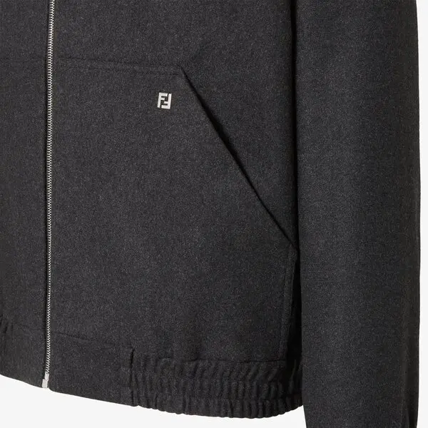 Fendi Cashmere Hooded Sweatshirt