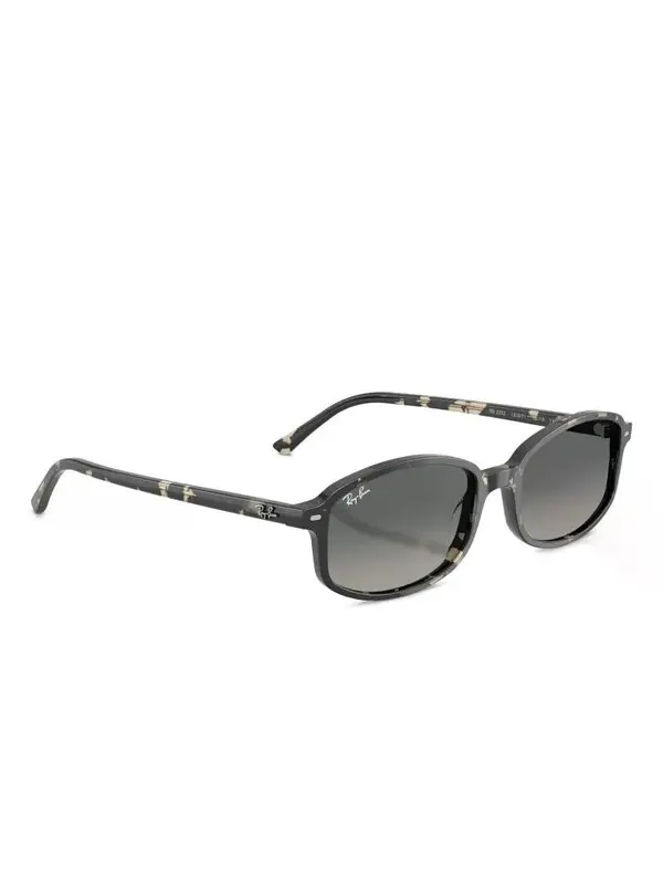 Ray-ban Rectangle Havana Pattern Sunglasses