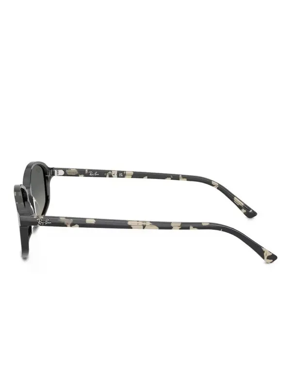 Ray-ban Rectangle Havana Pattern Sunglasses