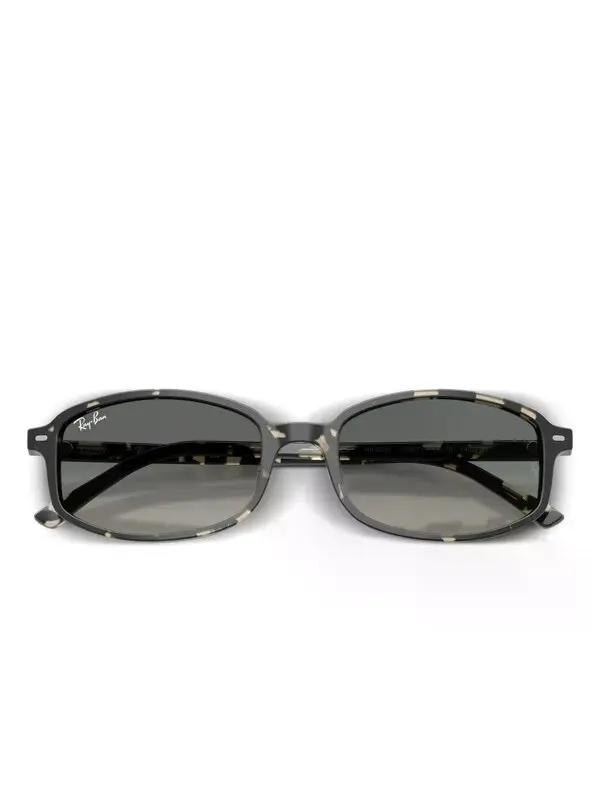 Ray-ban Rectangle Havana Pattern Sunglasses