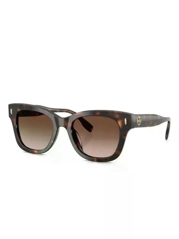 Tory Burch Tortoiseshell Square Sunglasses