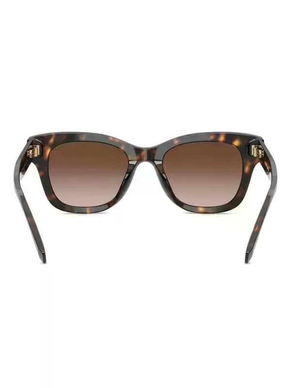 Tory Burch Tortoiseshell Square Sunglasses