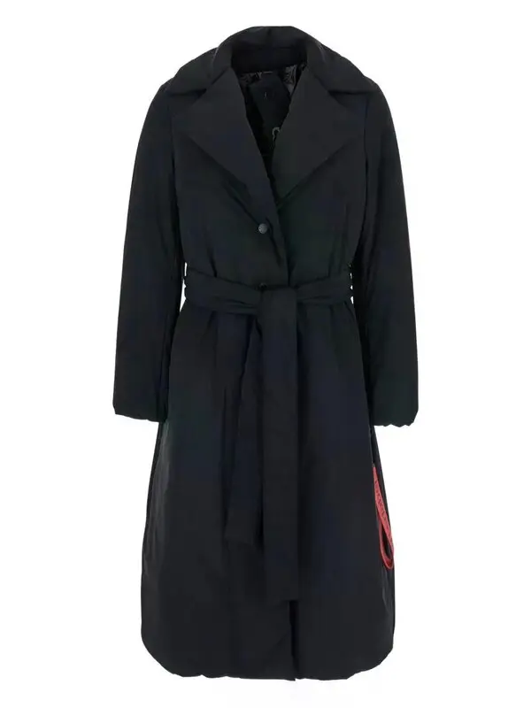 AFTER/LABEL Wide-lapel Belted Coat
