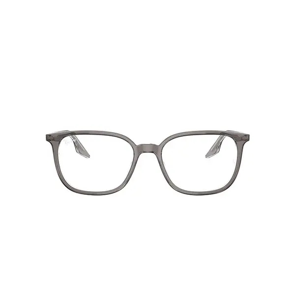 Ray-ban Optics Eyeglasses With Clear Lenses - Grey