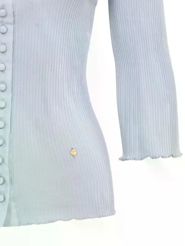 Chloé Lace-trimmed Button Top