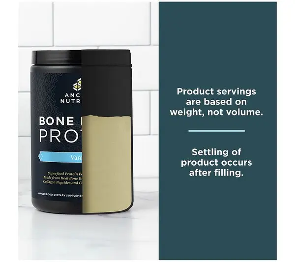 ANCIENT NUTRITION Bone Broth With Collagen Protein 20-serv