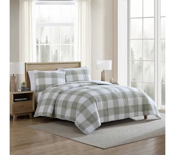 Eddie Bauer Mountain Embroidery Twin Comforter Set