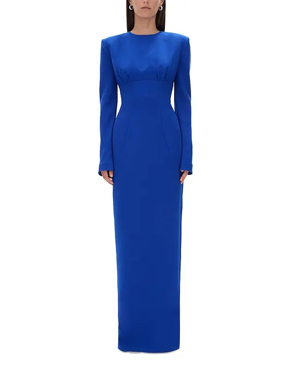 Rachel Gilbert Dover Gown - Cobalt