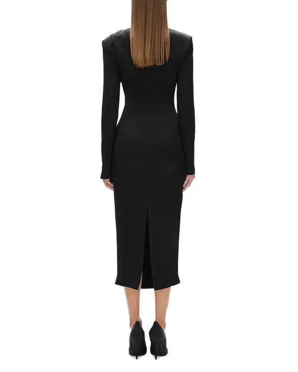 Rachel Gilbert Henrietta Embellished Midi Dress
