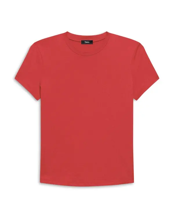Theory Apex Tiny Tee - Claret