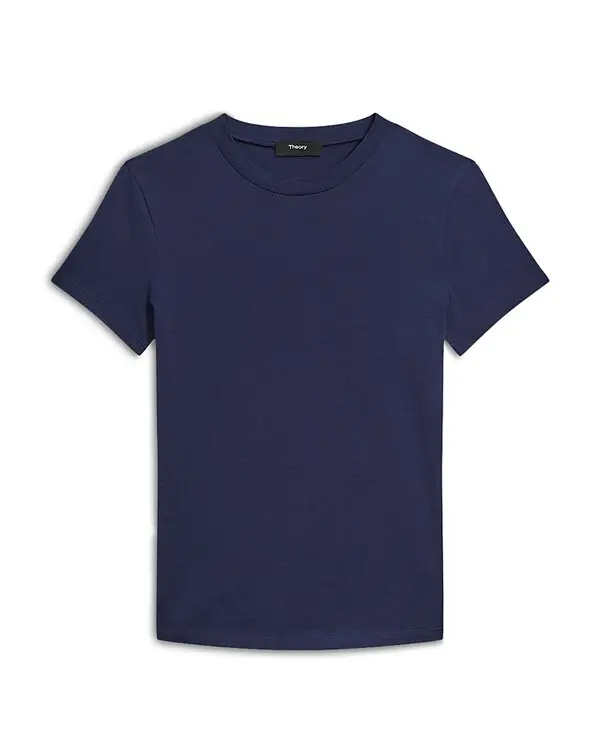 Theory Apex Tiny Tee - Sapphire Navy