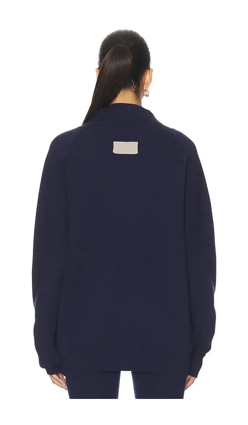 AYA MUSE Knit Henley Sweater