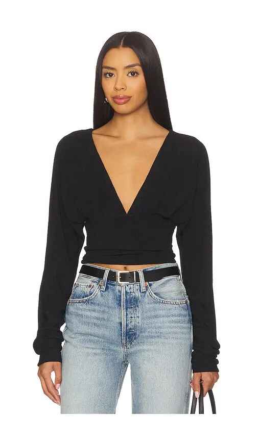 Superdown Dolman Sleeve Top