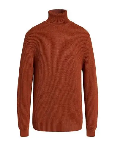 Woolrich Merino Wool Turtleneck - Brick