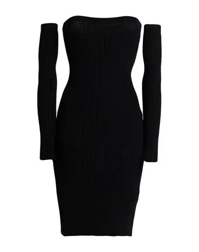 HAVEONE Mini Dress With Detachable Sleeves - Black