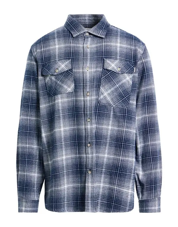Woolrich Archive Shirt Size Cotton - Blue