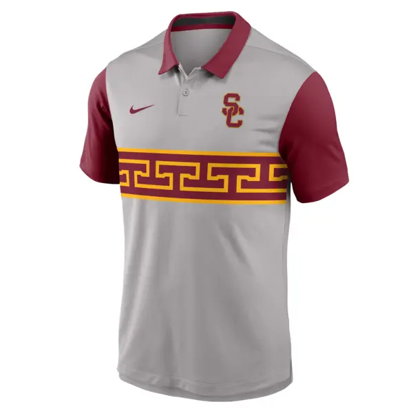 Nike Usc Vapor Dri-fit College Polo - Grey