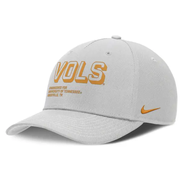 Nike Tennessee On-field Primetime Rise College Adjustable Cap - Grey