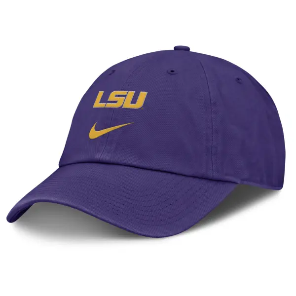 Nike Lsu Primetime Club College Adjustable Cap - Purple