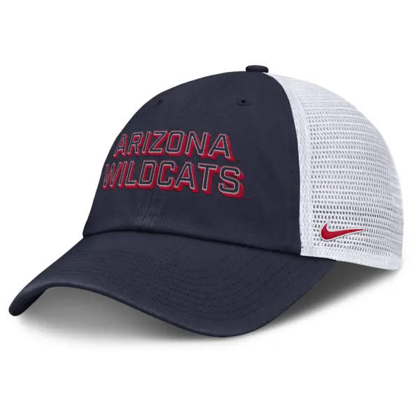 Nike Arizona On-field Club Gameday Trucker Adjustable Hat - Blue