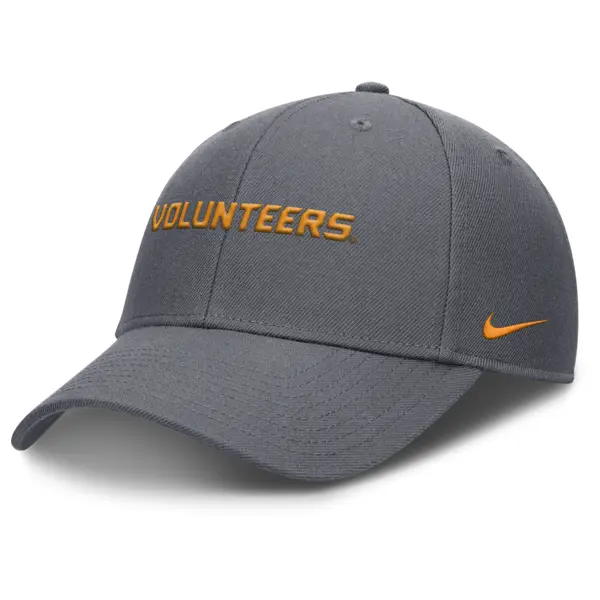 Nike Tennessee On-field Rise Gameday Dri-fit College Trucker Adjustable Hat - Grey