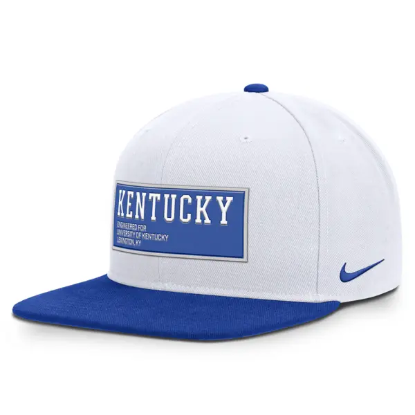 Nike Kentucky On-field Pro Dri-fit College Adjustable Cap - White
