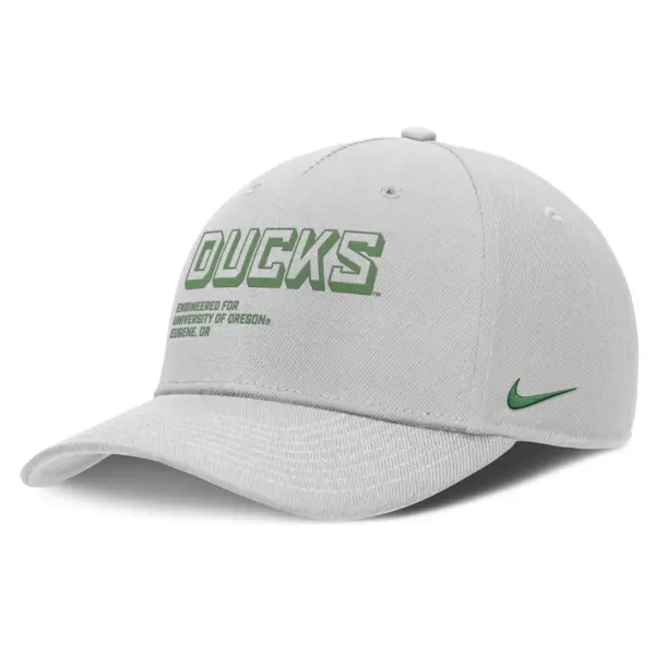 Nike Oregon On-field Primetime Rise College Adjustable Cap - Grey