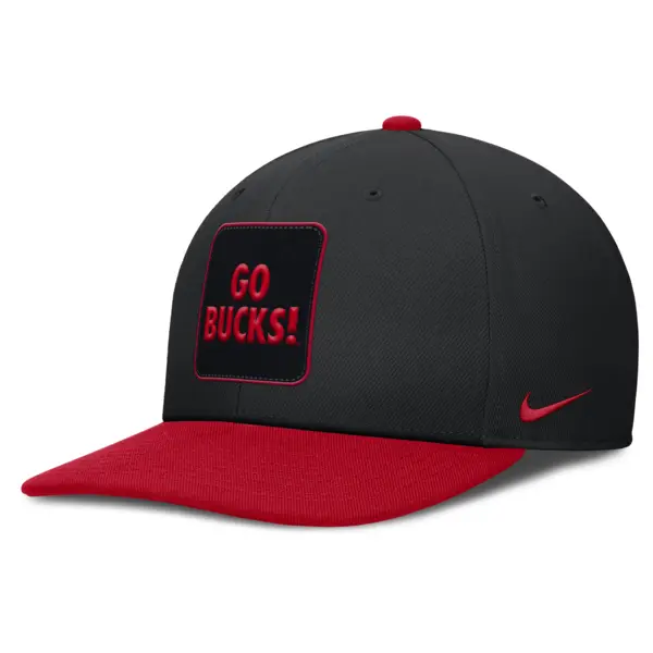 Nike Ohio State Sideline Campus Pro Adjustable Hat - Black