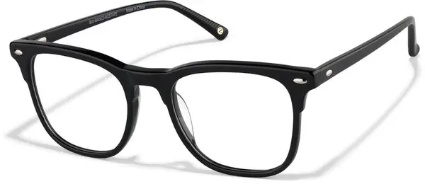 Zenni Square Bio-based Eyeglasses Full Rim Frame - Black