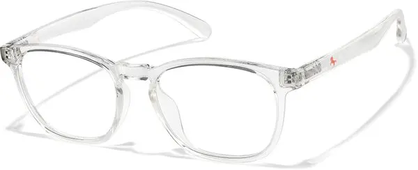 Zenni Square Full Rim Frame Glasses - Clear