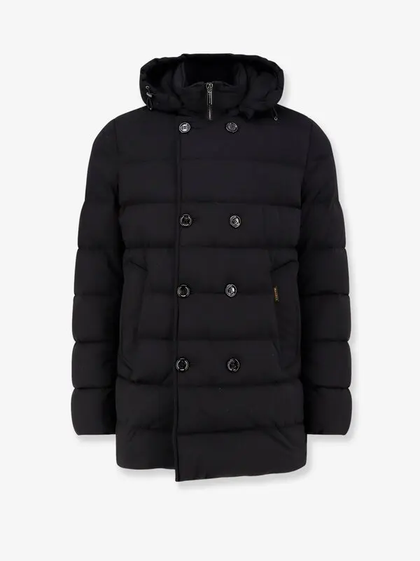 MOORER Padded And Quilted Nylon Jacket