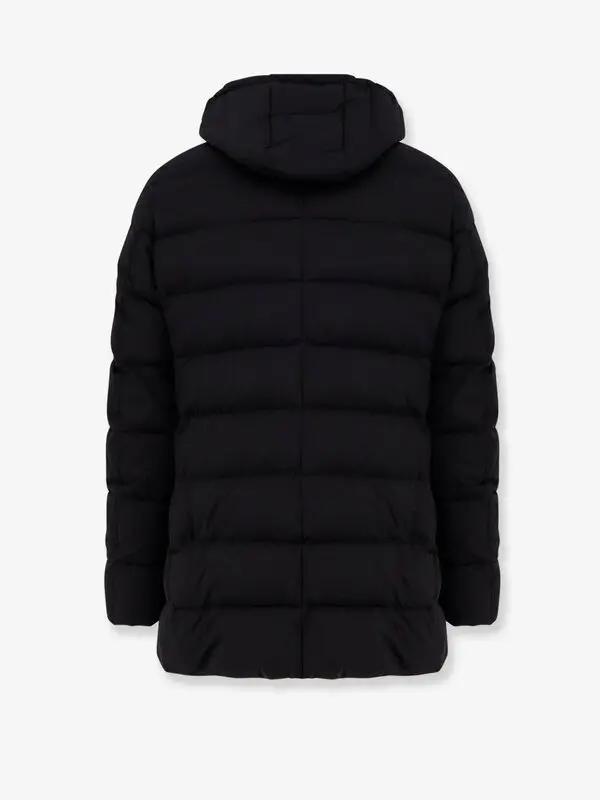 MOORER Padded And Quilted Nylon Jacket