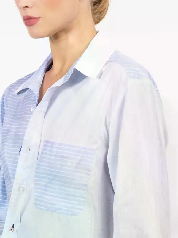 CISSA Striped Button-down Shirt