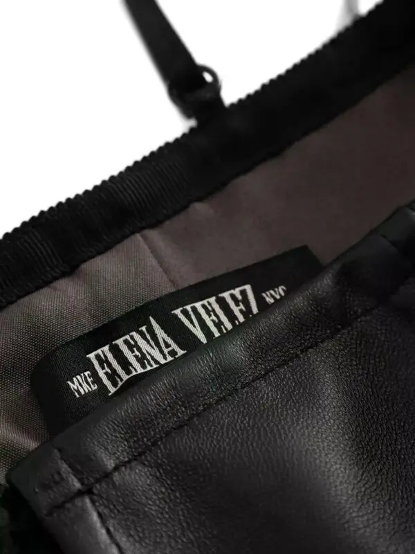 ELENA VELEZ Zip-up Corset Top
