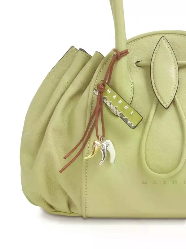 Marni Leather Knotted Keyring
