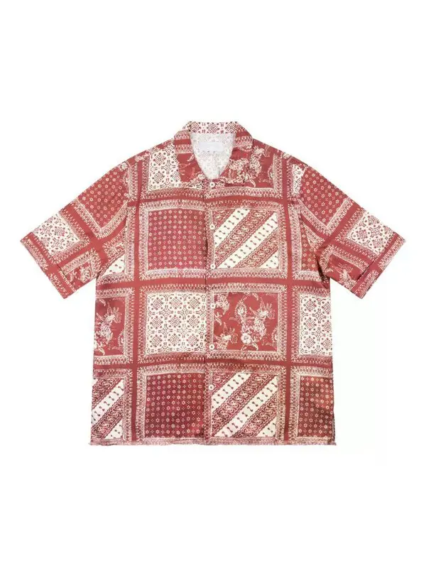 Kith Bandana-print Shirt - Red